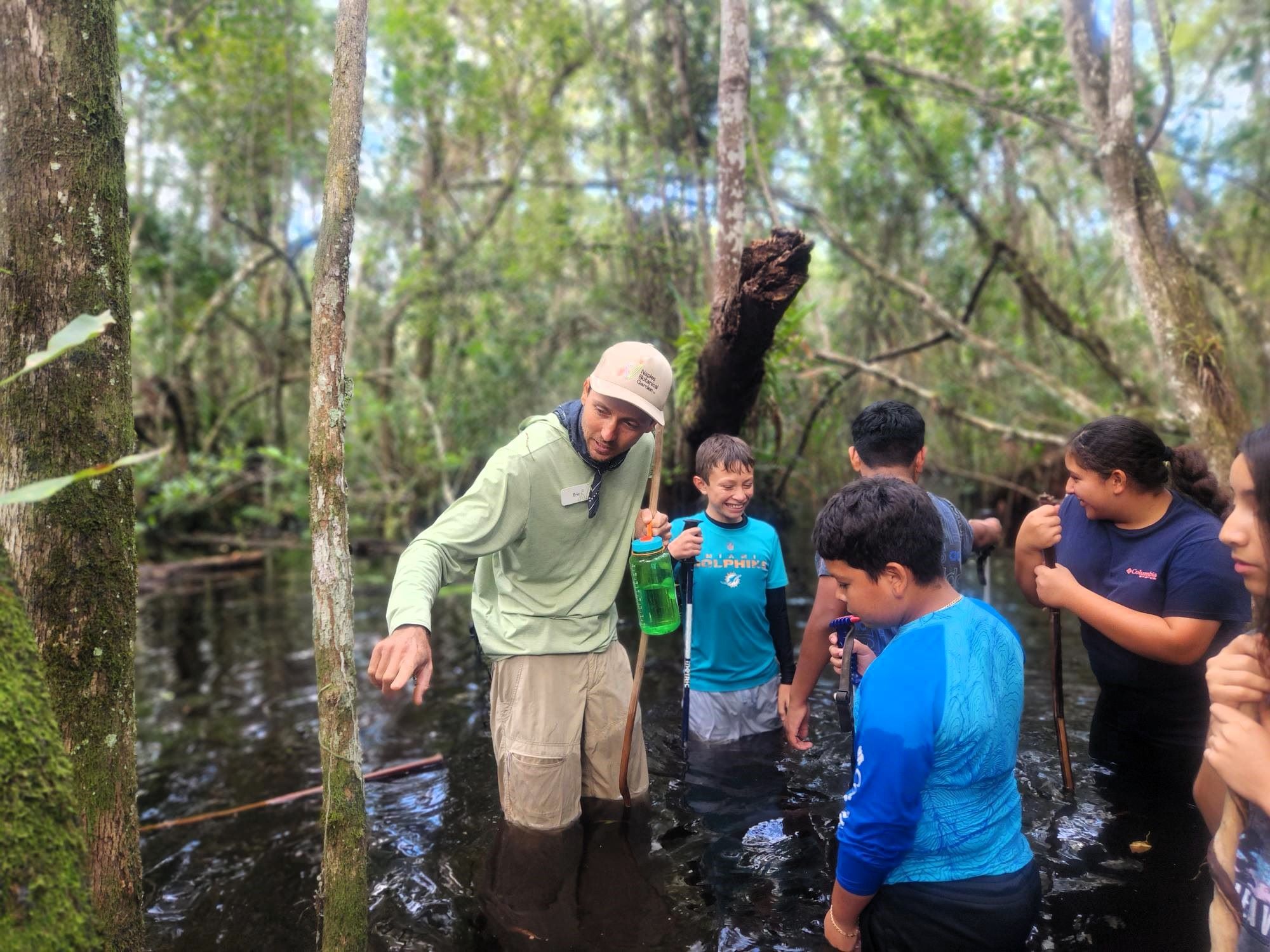 Students Discover the Secrets of the Swamp | Naples Botanical Garden