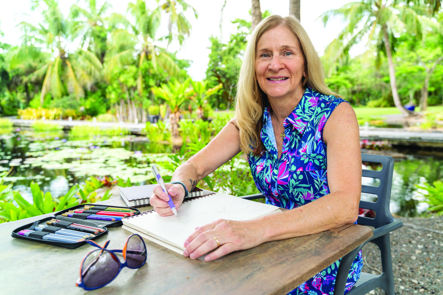 A Sketchbook Changes Everything | Naples Botanical Garden